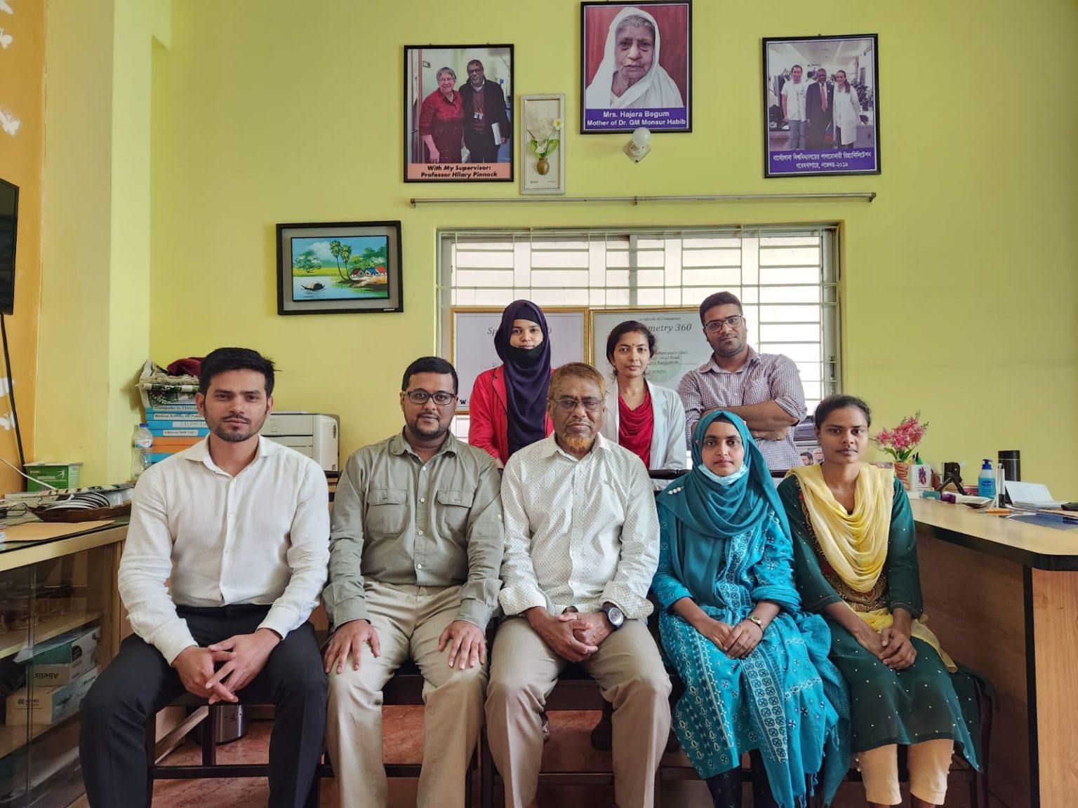 Spirometry Training at CRCK by Dr Monsur Habib 2023 – BPCRS